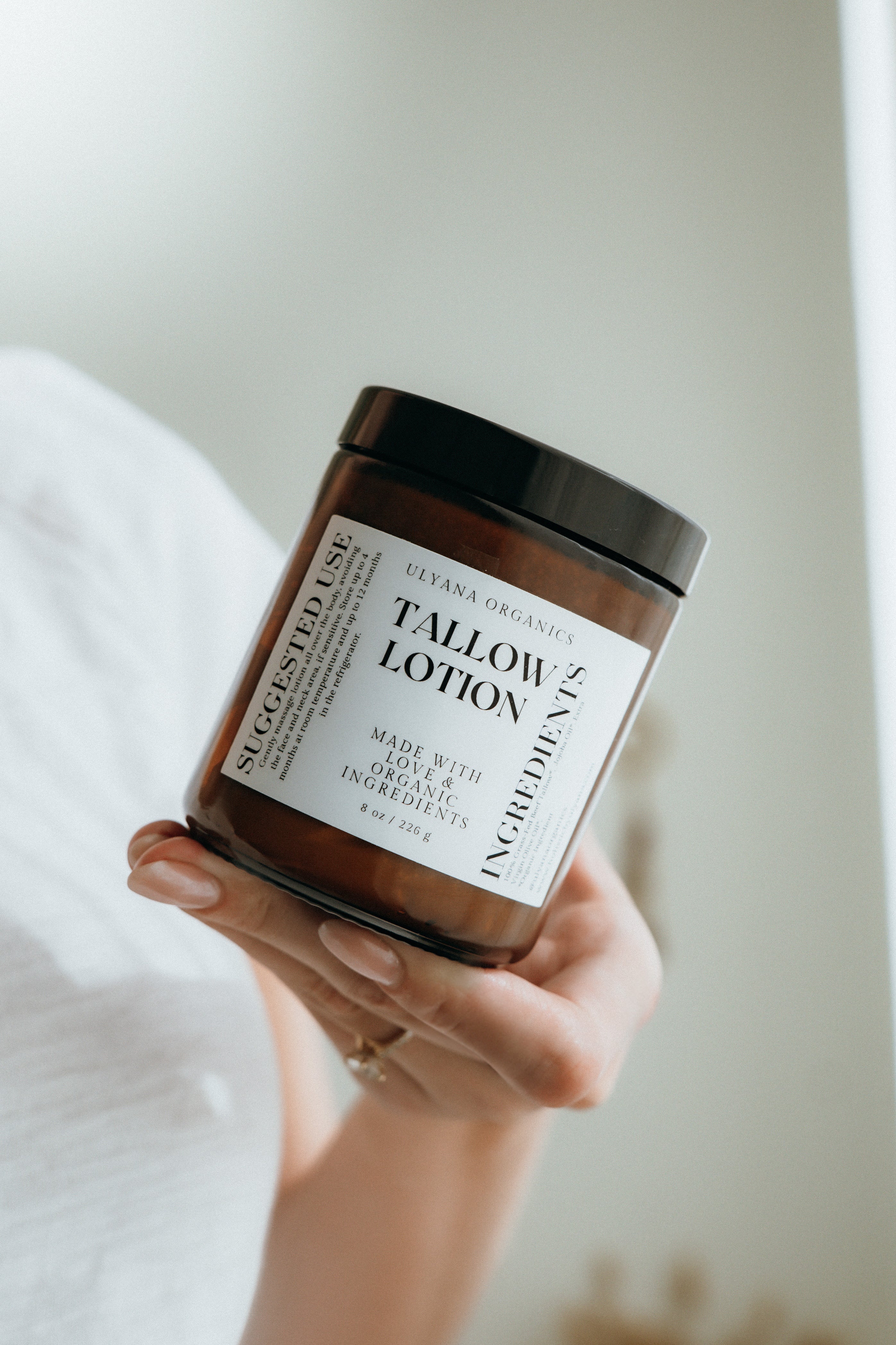 Tallow Body Lotion – Ulyana Organics