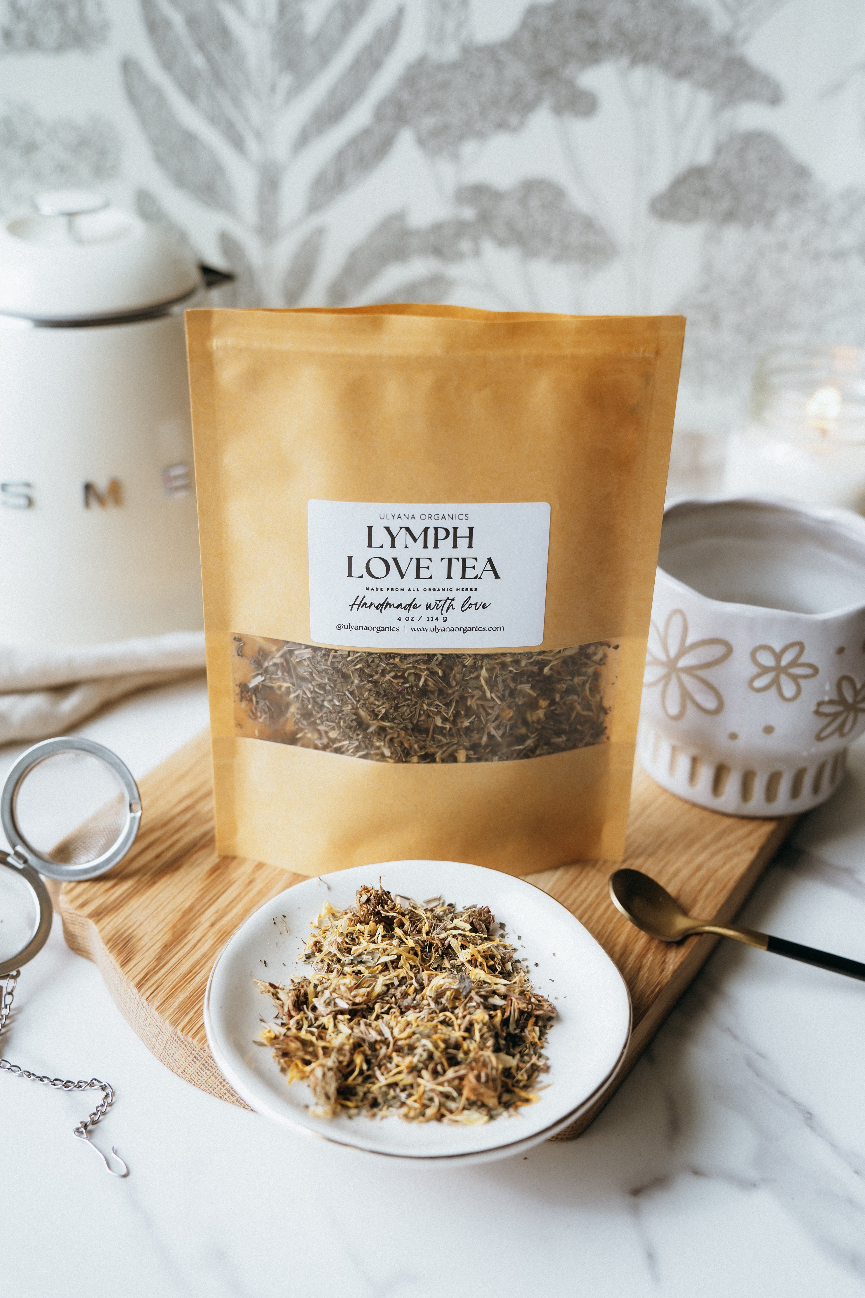 Lymph Love Tea Herbal Tea Blend – Ulyana Organics